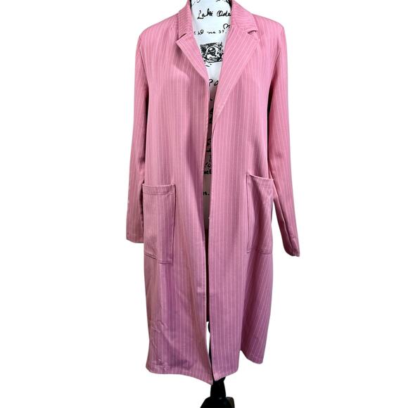 Crescent Drive | Jackets & Coats | Crescent Drive Pink White Thigh ...